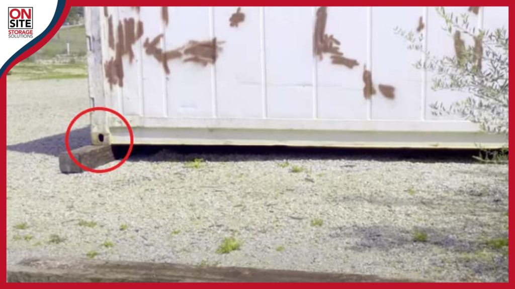 Shipping Container Foundation | Railroad Ties Guide