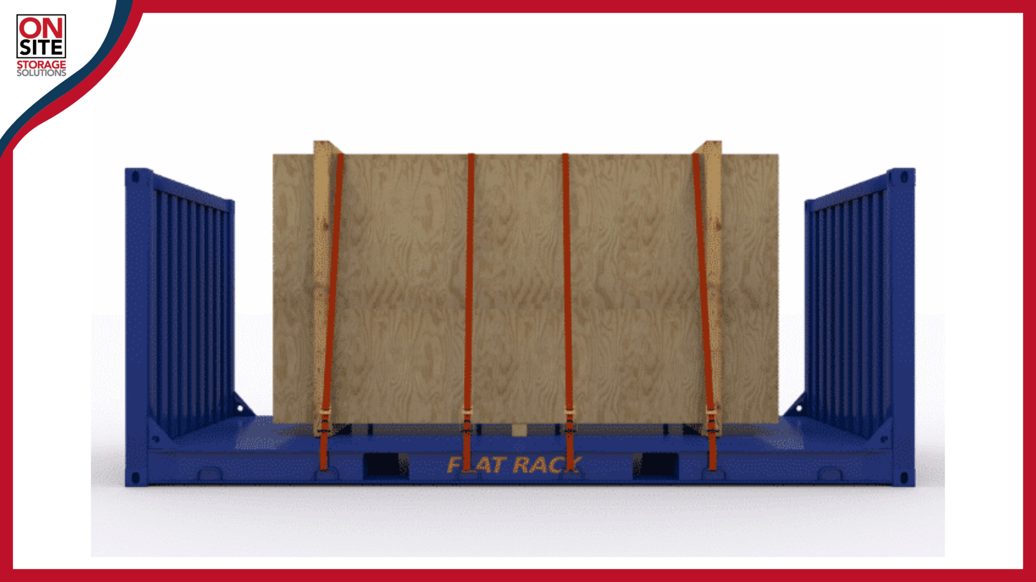 Flat Rack Container | Transporting Oddly Shaped Items