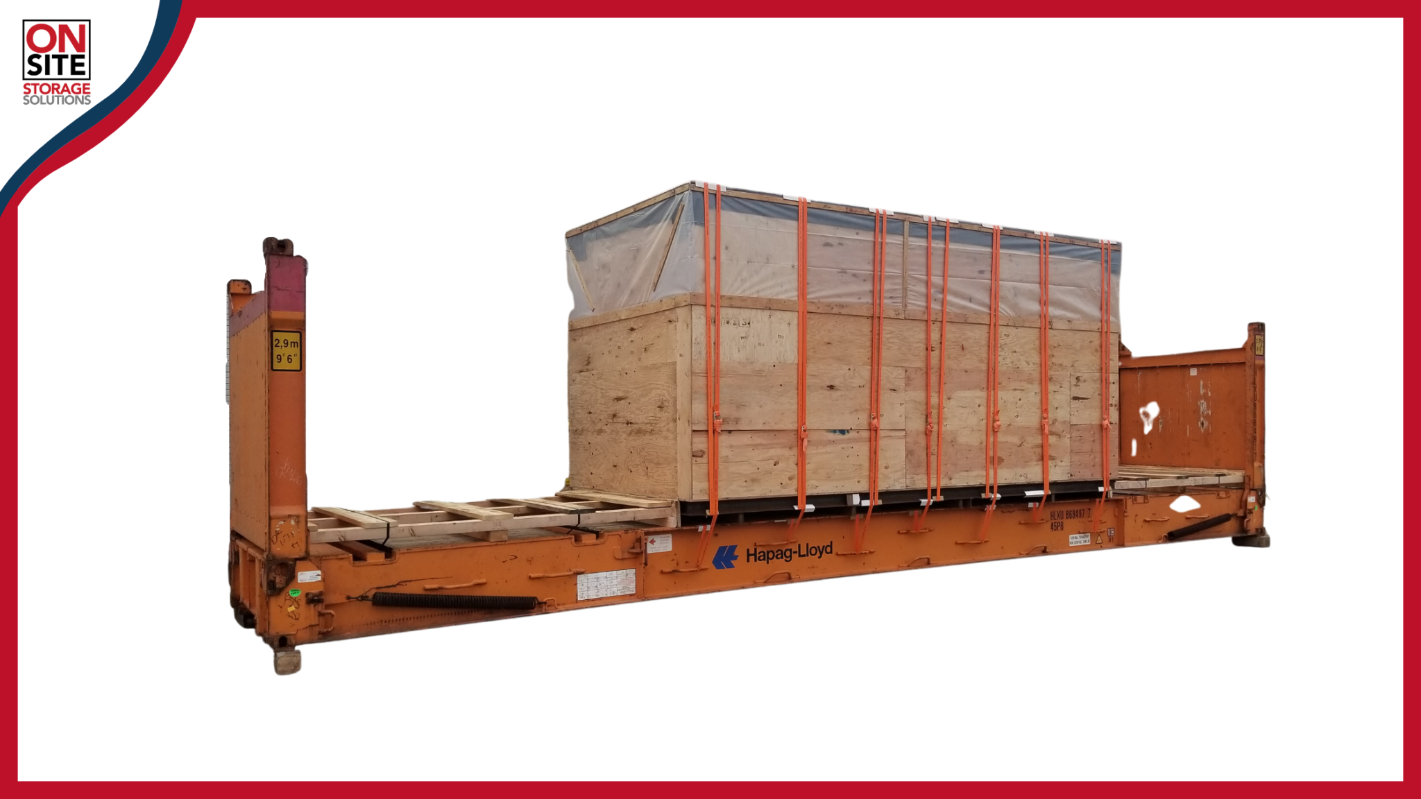 Flat Rack Container | Transporting Oddly Shaped Items